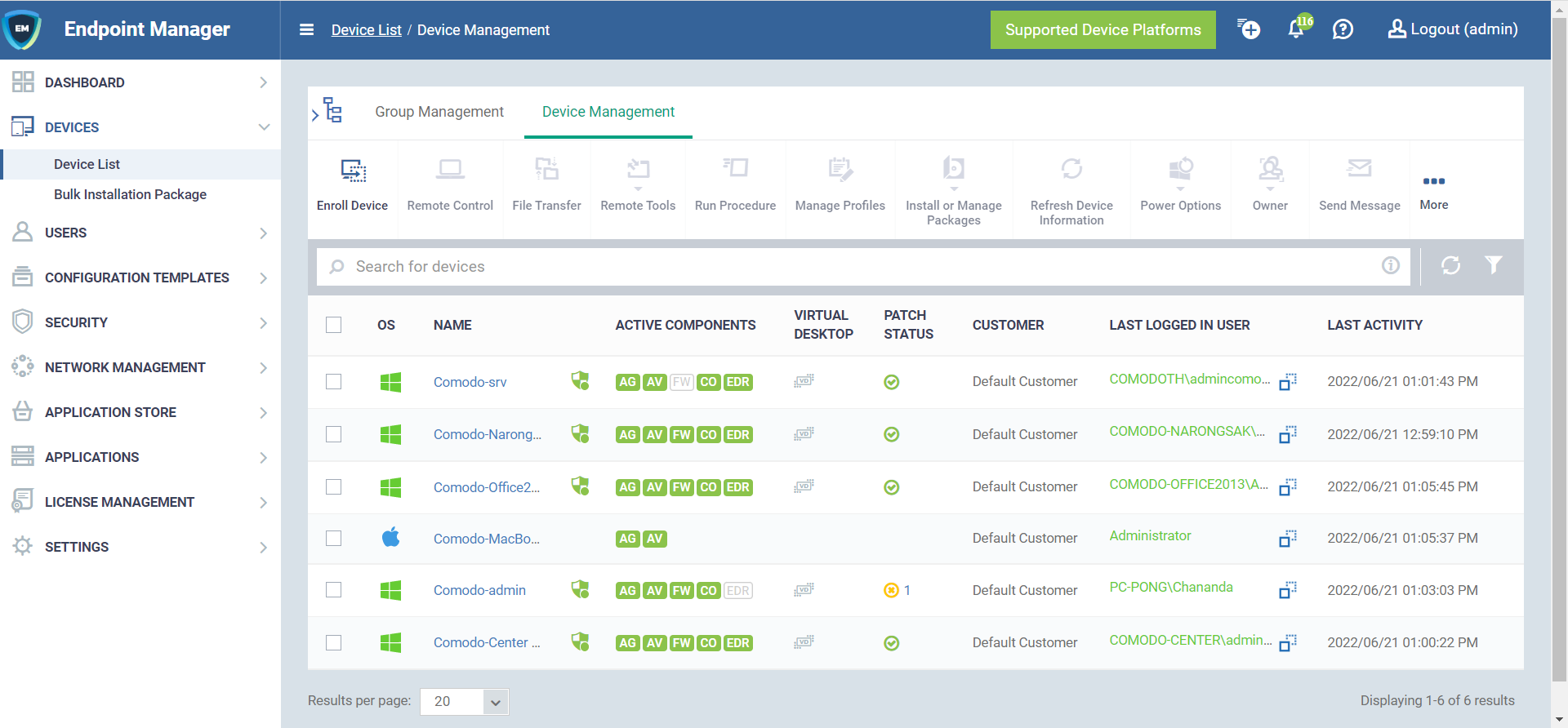 Endpoint manager (EM) - xcitiumthailand