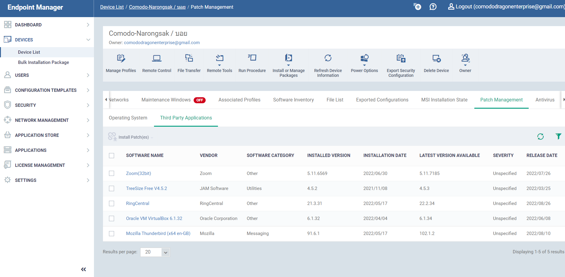 Endpoint manager (EM) - xcitiumthailand